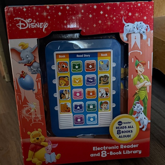 Disney | Toys | Disney Me Reader 8book Library And Electronic Reader ...